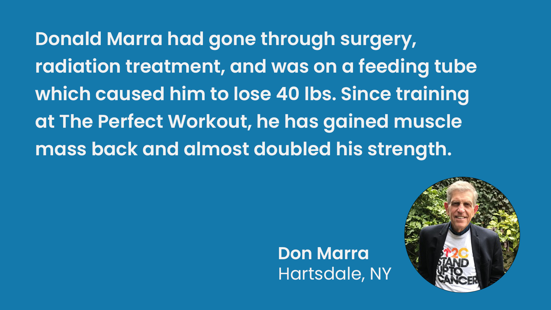 Strength Training for Cancer Patients & Survivors - The Perfect Workout®