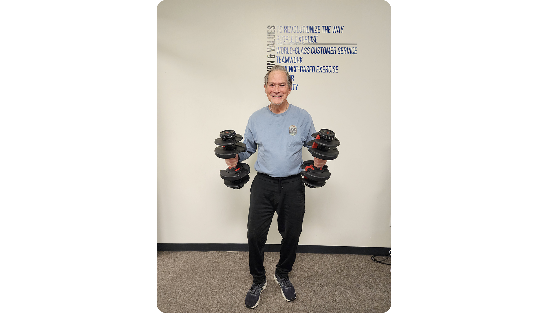 Featured Member Bill Beebe - The Perfect Workout®